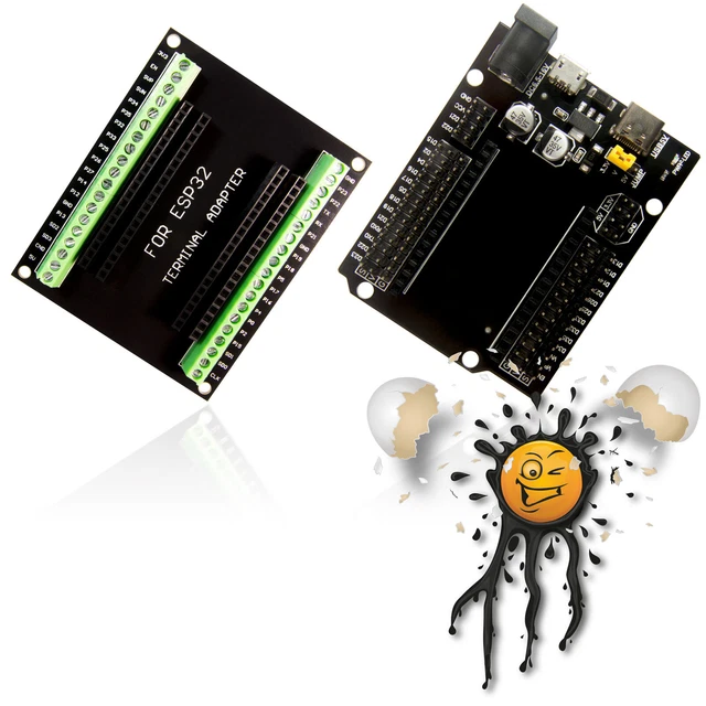 Esp32 Usb C Scheda Adattatore A Vite Esp32 Devkit Esp32 Wroom Sviluppo Eur 538 Picclick It 
