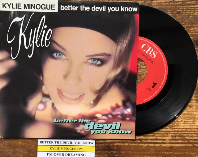 VINYL FRENCH SP Kylie Minogue 1990 Better The Devil 7/8 Private Collec ...