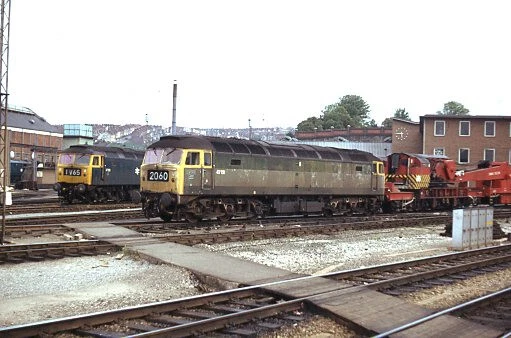ORIGINAL COLOUR SLIDE of green 47131 BR class 47 diesel loco £4.99 ...