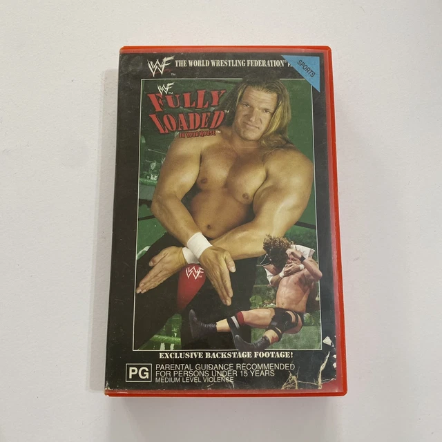 WWF FULLY LOADED (VHS, 1998) In Your House! WWF Wrestling VHS Video Ex Rental $40.00 - PicClick AU