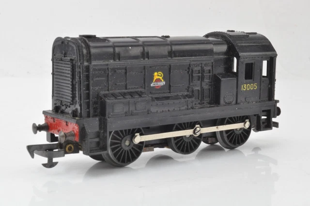 TRI-ANG OO GAUGE - R152 0-6-0 Diesel Shunter 13005 BR Black - Boxed £24 ...