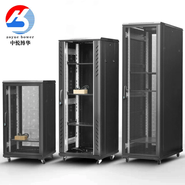 18U-46U SERVER NETWORK Cabinet Data Center Equipment Rack 19 Inch Rack ...