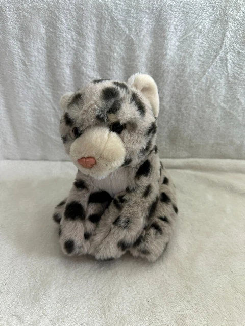 ARK TOYS PREMIER collection cheetah jaguar soft toy plush grey £9.50 ...