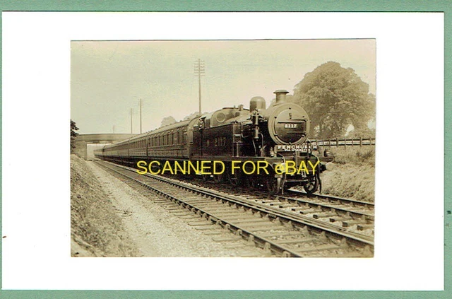 RAILWAY PHOTO LMSR (ex-LT&SR) 442T No 2172 & train near Upminster 06/06 ...