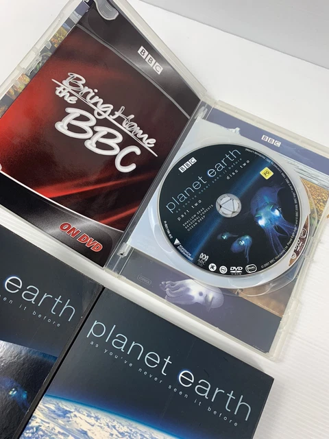 PLANET EARTH BBC David Attenborough Documentary R4 DVD TV Free Tracked ...
