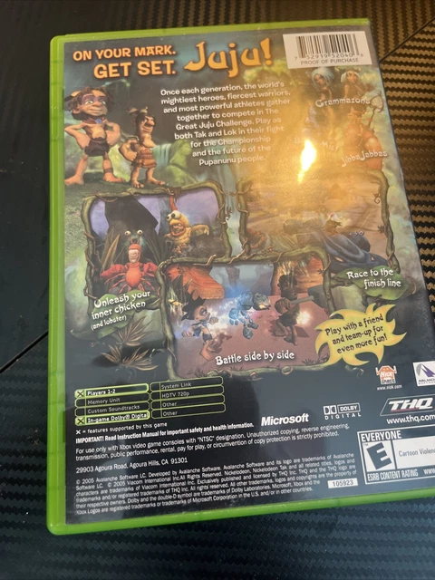 TAK: THE GREAT Juju Challenge (Microsoft Xbox, 2005) Complete CIB ...