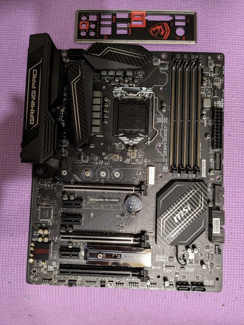 MSI Z270 GAMING PRO CARBON motherboard LGA1151 intel 6th and 7th gen ...
