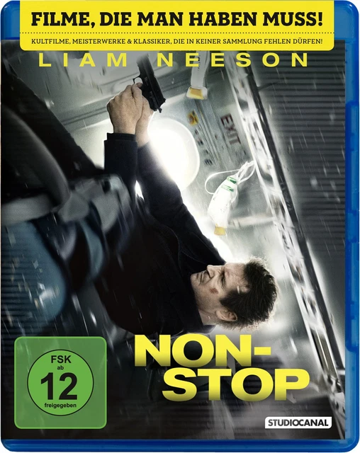 NON-STOP (BLU-RAY) LIAM Neeson Julianne Moore Michelle Dockery Anson ...