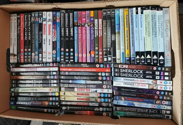 128 TV BOXSETS DVDs Job Lot Bundle £52.70 - PicClick UK