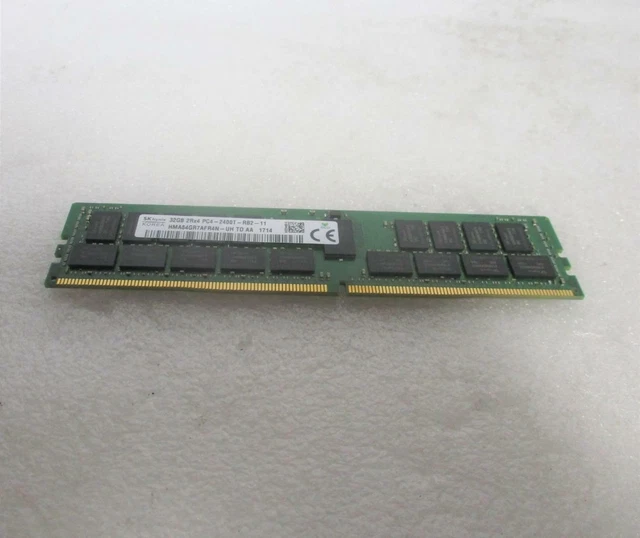 SK HYNIX 32GB 2Rx4 PC4-2400T DDR4 ECC REG Server Memory HMA84GR7AFR4N-UH EUR 111,05 - PicClick FR