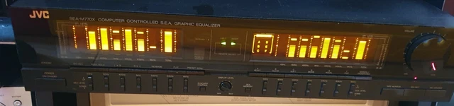 JVC GRAPHIC EQUALIZER Equalizzatore Vintage Hi End Audiophile EUR 270 ...
