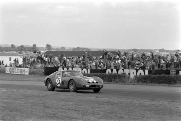 TONY MAGGS, DAVID Piper, Ferrari 250 GTO Sports Car 1964 Racing Old ...