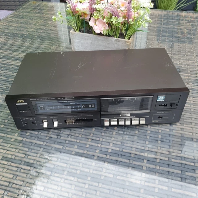 JVC KD-V200NB STEREO Cassette Tape Deck Player Recorder Vintage HiFi Separate £39.99 - PicClick UK