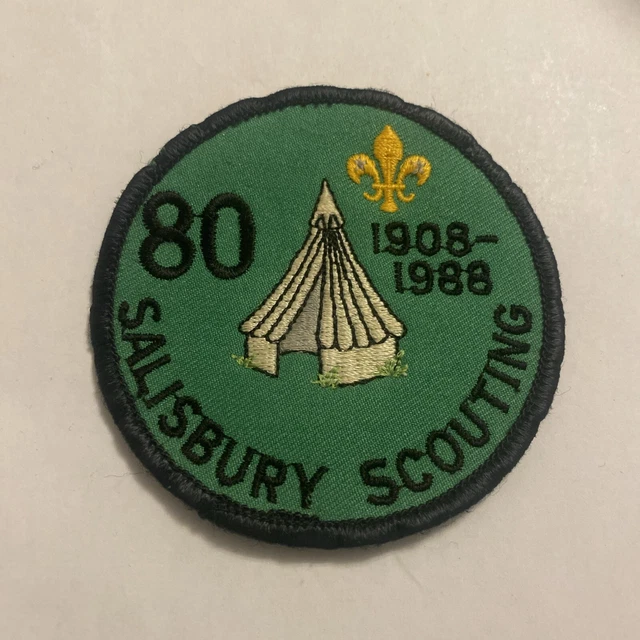 SCOUT BADGE - 80 Years Of Salisbury Scouting Badge £0.50 - PicClick UK
