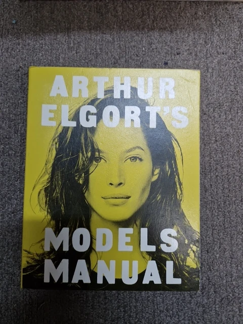 ARTHUR ELGORT'S MODELS MANUAL Book 1993 - Supermodels, Christy, Cindy ...