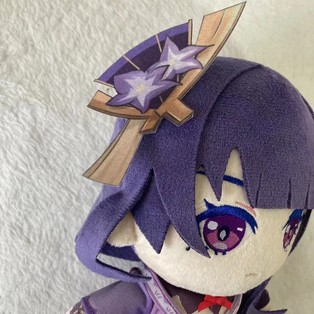 20CM GENSHIN IMPACT Raiden Shogun Plush Doll Toy Plushie Stuffed Pillow ...