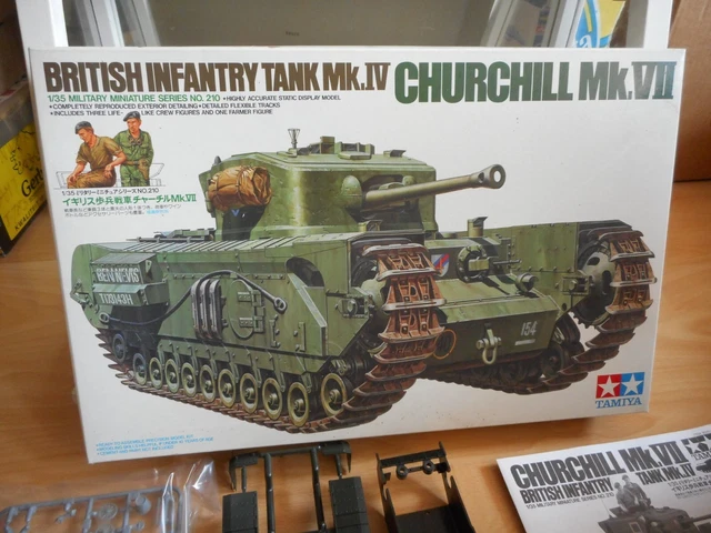 MODELKIT TAMIYA BRITISH Infantry Tank MK IV Churchill MK VII au 1:35 en ...