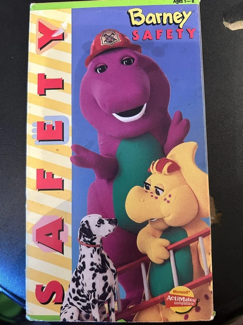 BARNEY SAFETY VHS Home Video Tape 1995 Lyons Group Sing-Along Songs £3. ...