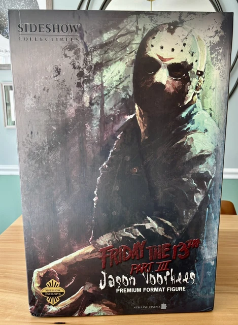 SIDESHOW FRIDAY THE 13th Part 3 Jason Voorhees Premium Format Statue ...