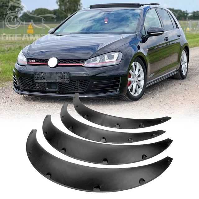 4.5& FENDER FLARES Wide Body Kit Wheel Arches For VW Golf GTI MK7 MK6 ...