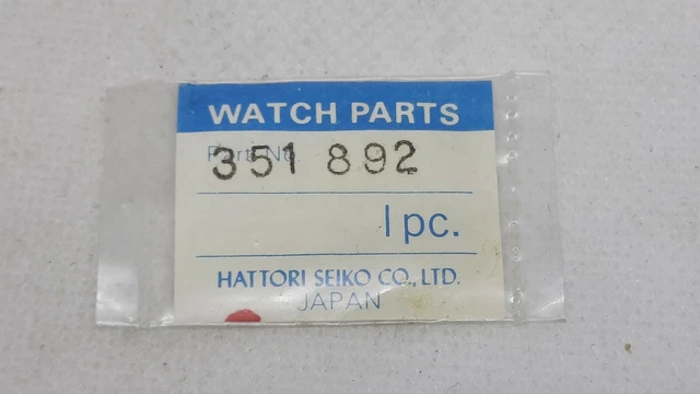 BATTERIE DI AVVOLGIMENTO originali NOS Seiko 351892 per V157, 7N22 ...