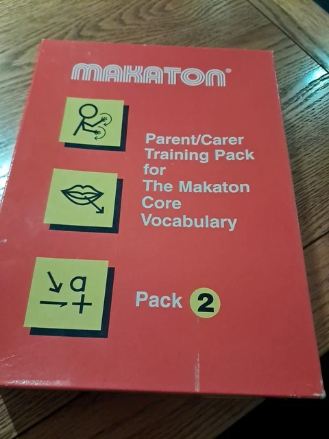 MAKATON PARENT TRAINING Pack For The Makaton Core Vocabulary Book and ...