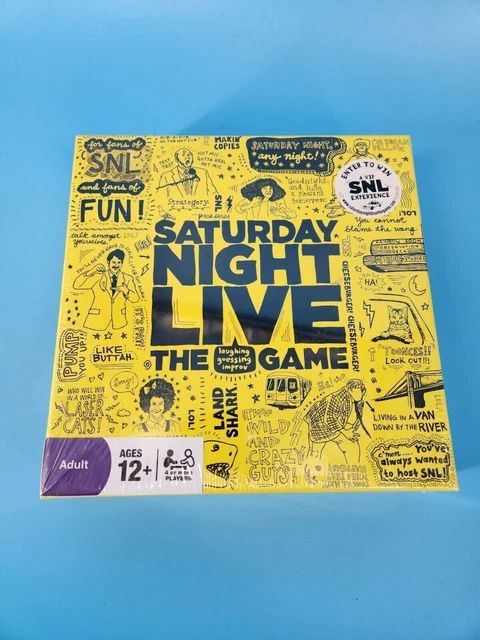 SATURDAY NIGHT LIVE Snl Improv Family Fun Discovery Bay Game New 2010 £ ...