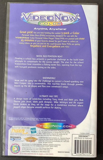 VIDEO NOW COLOR Discovery Channel Monster Garage 3 Disc Pack. Pre-owned ...