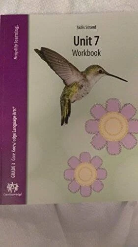 SKILLS STRAND UNIT 7 workbook Grade 3 Core Knowledge Language Arts ...