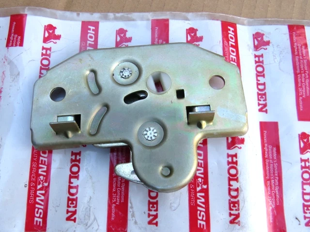 NOS HOLDEN COMMODORE Vb Vc Vh Vk Vl Boot Lock Catch Mechanism Sle Hdt ...