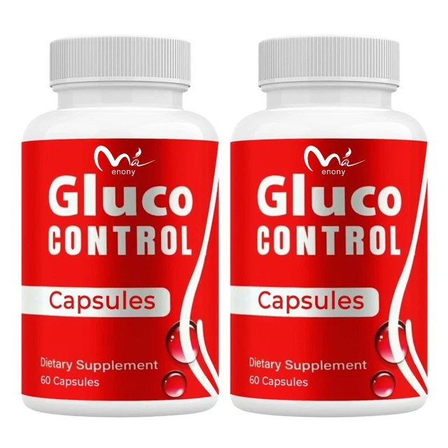 GLUCO CONTROL CAPSULES Healthy Blood Support - GlucoControl Pills ( 2 ...