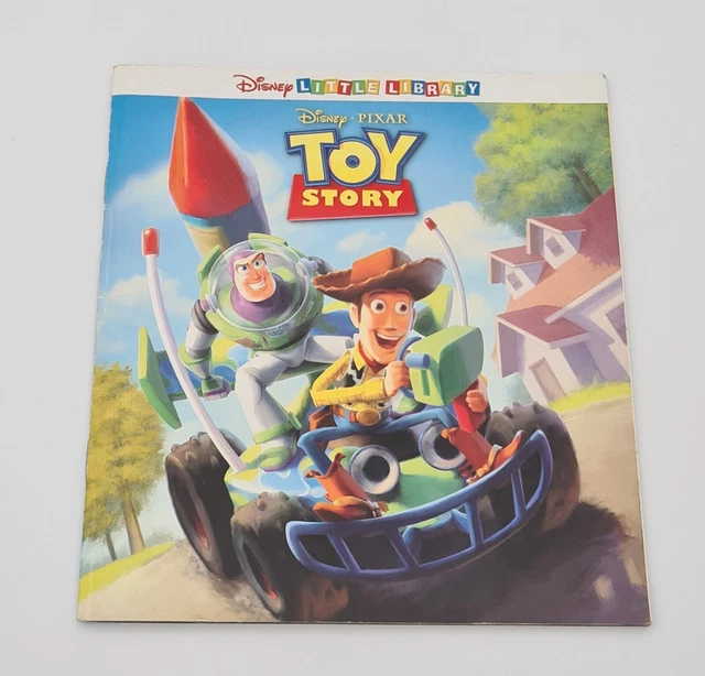 DISNEY PIXAR LITTLE Library Book Toy Story 1 & 2 Paperbacks Tracked ...