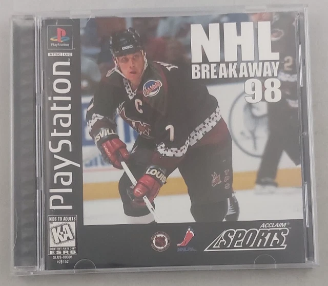 NHL BREAKAWAY 98 (Sony PlayStation 1, PS1 1997) CIB / Complete - Tested ...