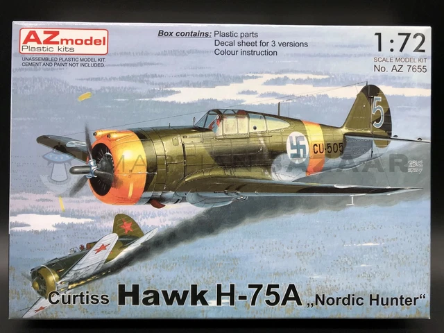 AZ MODEL 1/72 AZ7655 Curtiss Hawk H-75A "Nordic Hunter" (ships from ...