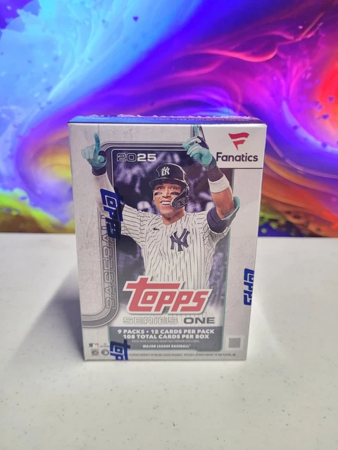 2025 TOPPS SERIES 1 Fanatics Exclusive Blaster Value Box MLB Baseball ...