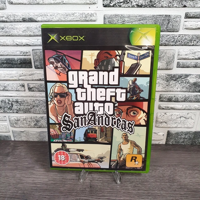 GIOCO XBOX ORIGINALE OG: Grand Theft Auto San Andreas PAL EUR 16,36 ...