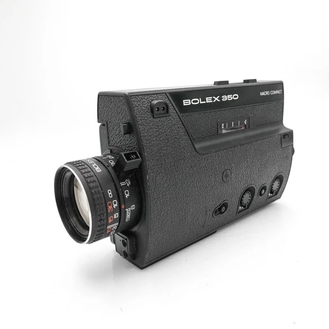 BOLEX 350 MACRO Super 8 Cine Film Camera - Working S8-8210 £119.95 ...
