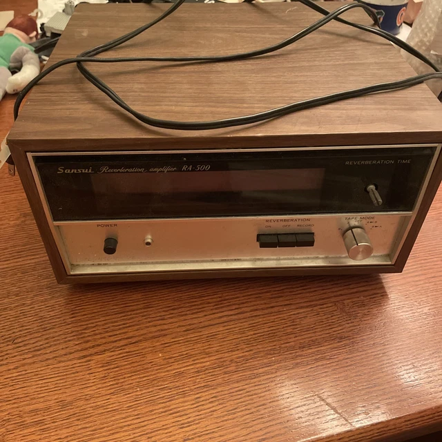 VINTAGE-SANSUI RA-500 REVERBERATION Amplifier - Made in Japan . For ...