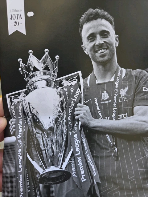 PRESTON NORTH END v LIVERPOOL Diogo Jota Tribute Programme 13/07/25 ...