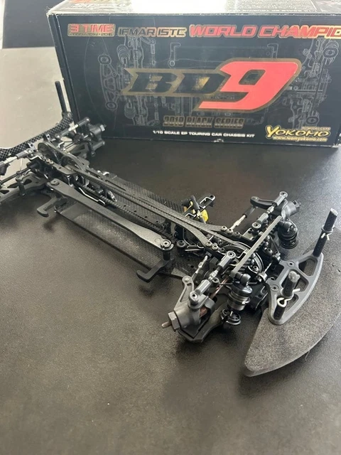 YOKOMO BD9 BLACK Series 1/10 Touring Car RC Chassis Kit Carbon £162.98 ...