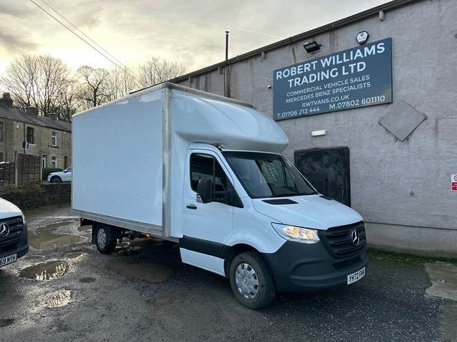 MERCEDES BENZ SPRINTER LWB Big Luton box van 72 reg £15,000.00 ...