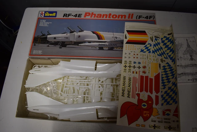 REVELL 4754 F-4F RF-4E Phantom II Immelmann 1:32 NEUF dans son ...