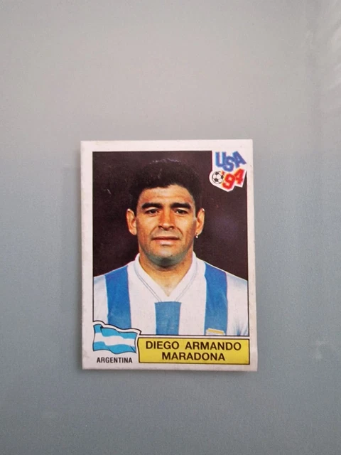 1 PANINI STICKER WM94 Maradona Version Mexico Holanda selten Zustand ...