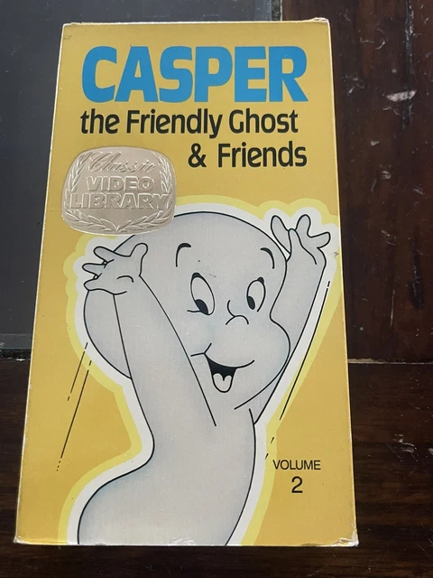 CASPER THE FRIENDLY Ghost And Friends Vhs Video £4.70 - PicClick UK