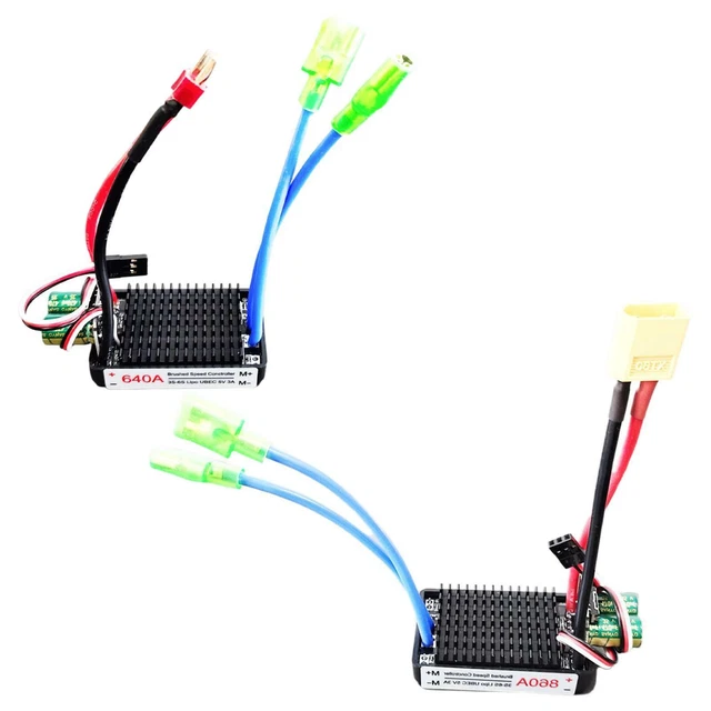 12V-24V BRUSHED MOTOR 640A ESC Speed Controller for RC Speed Boats ...