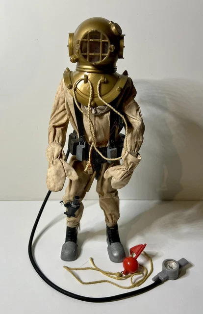VINTAGE PALITOY ACTION Man Deep Sea Diver Figure And Outfit £63.12 ...