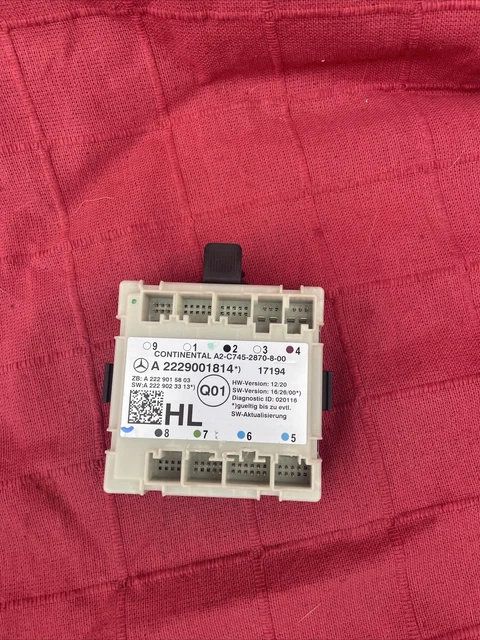 MERCEDES C W205 Glc W253 Rear Left Door Control Module Unit A2229001814 ...