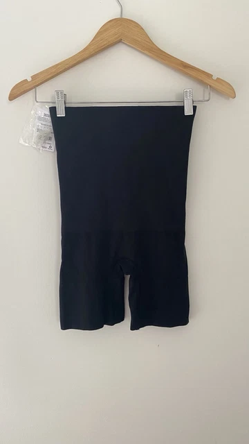 NEW - BODY NANCY GANZ Shapewear HIGH WAISTED THIGH SHAPER Black Bamboo ...