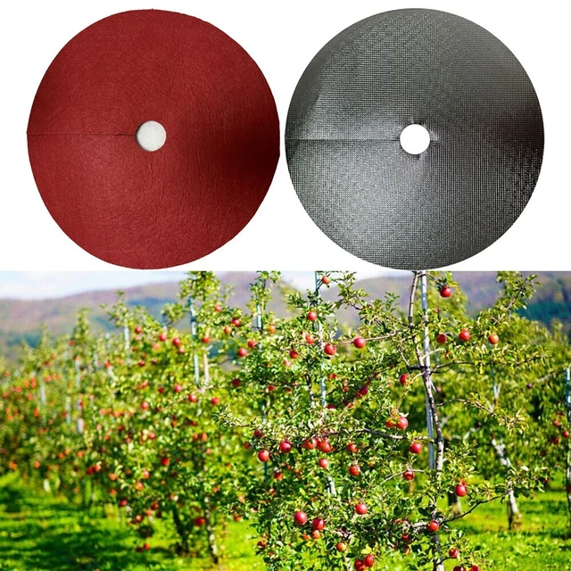 12X PROTECTION GRASS-MAT Tree Mulch Ring Tree Mats Anti Grass Tree ...