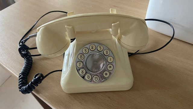 BUSH PUSH BUTTON Telephone For Spares Or Repair £5.00 - PicClick UK